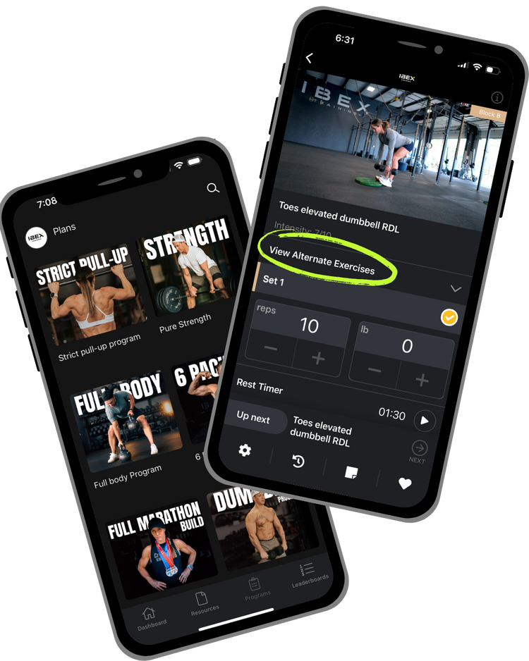 LIFT / RUN HYBRID PROGRAM – IBEX TRAINING